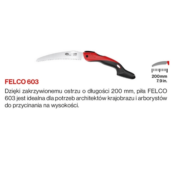 Piła składana Felco 603 ostrze 20cm